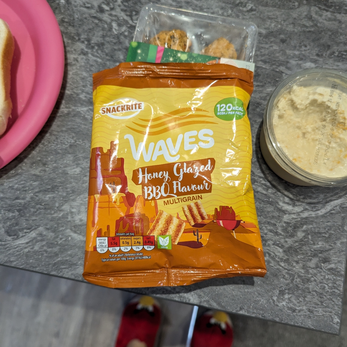 Waves Honey Glazed BBQ Flavour from SnackRite - Vegan Product Reviews ...