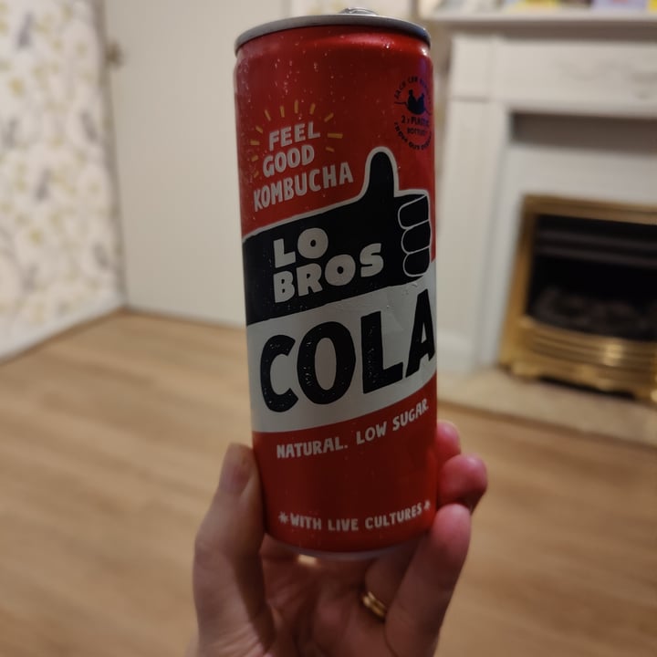 Lo Bros Cola flavoured Kombucha Review | abillion