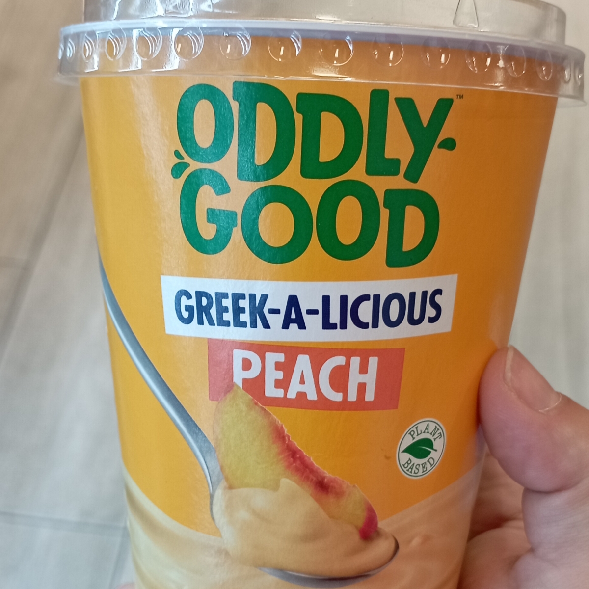 yogurt melocotón from ODDLY GOOD - Vegan Product Reviews & Ratings ...