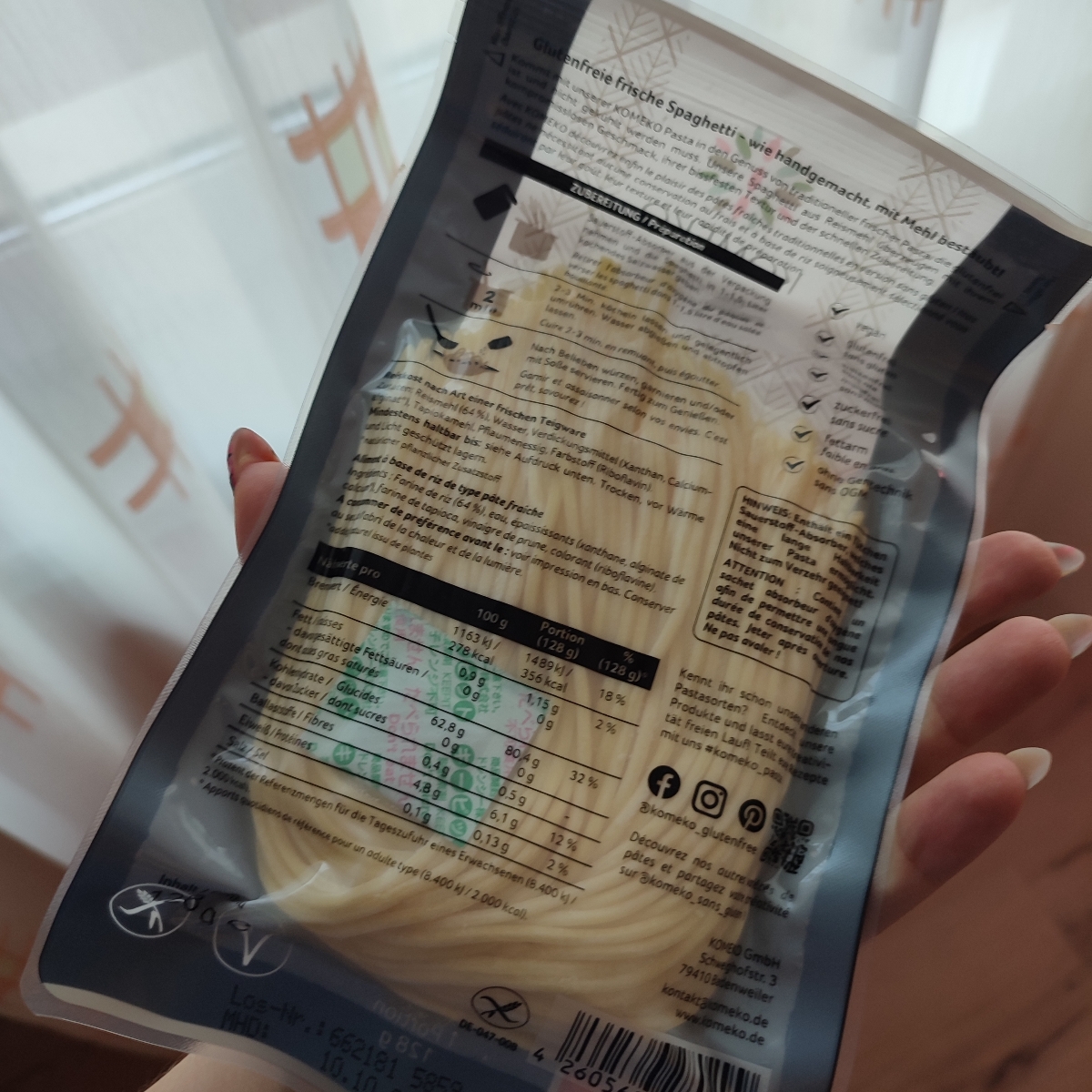 Komeko gluten free fresh spaghetti 评价 | abillion
