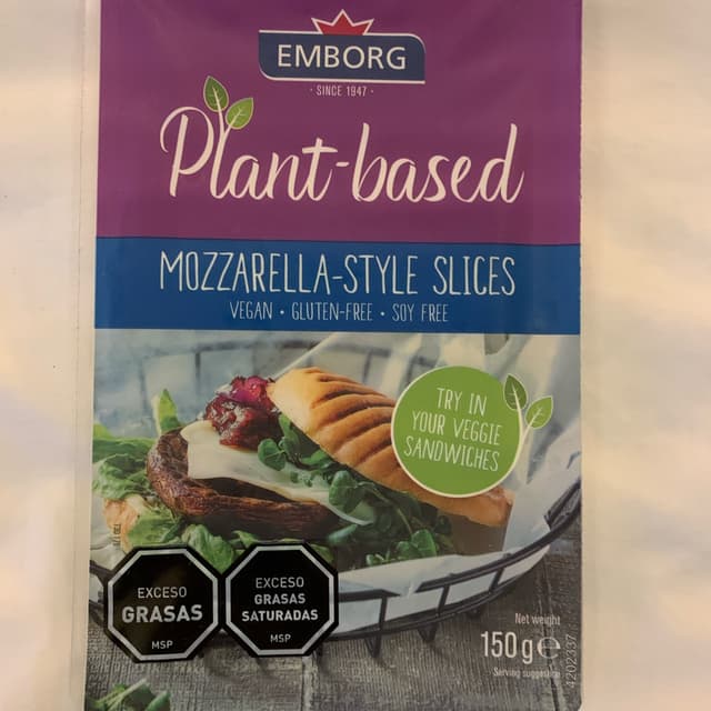 Plant-Based Mozzarella-Style Slices from Emborg - Vegan Product Reviews ...