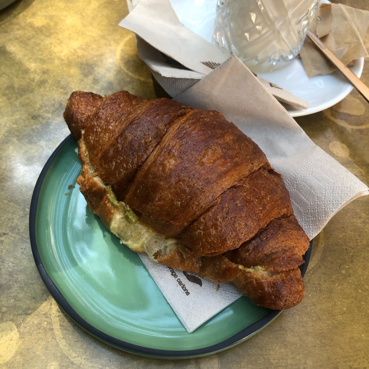 cornetto al pistacchio at FITO, Livorno - Vegan Dish Reviews & Ratings ...