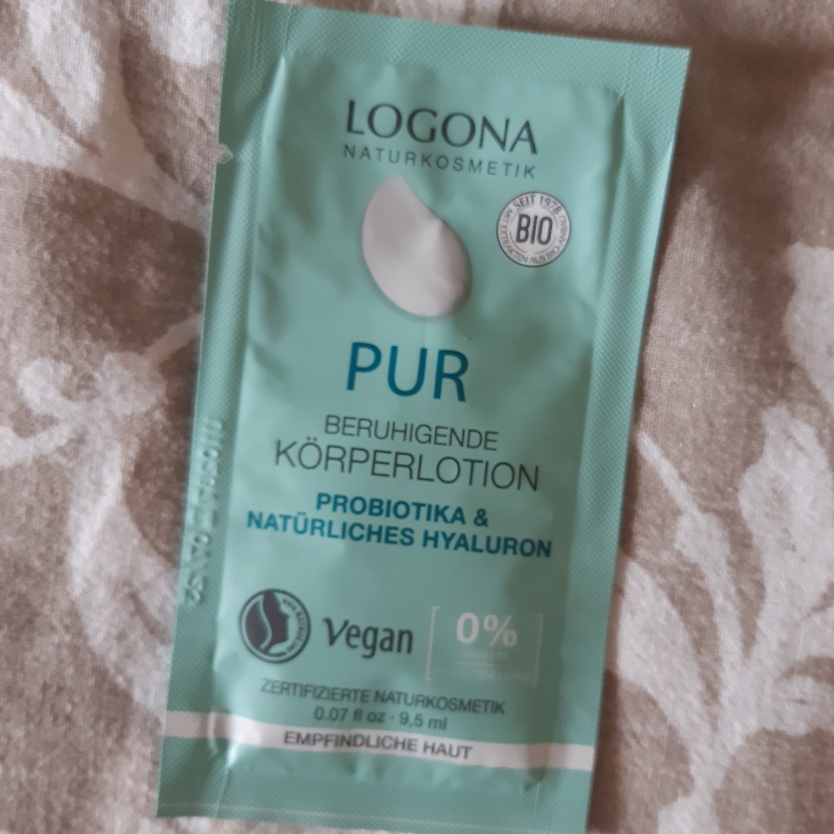 pur crema corpo from Logona Natural Cosmetics - Vegan Product Reviews ...