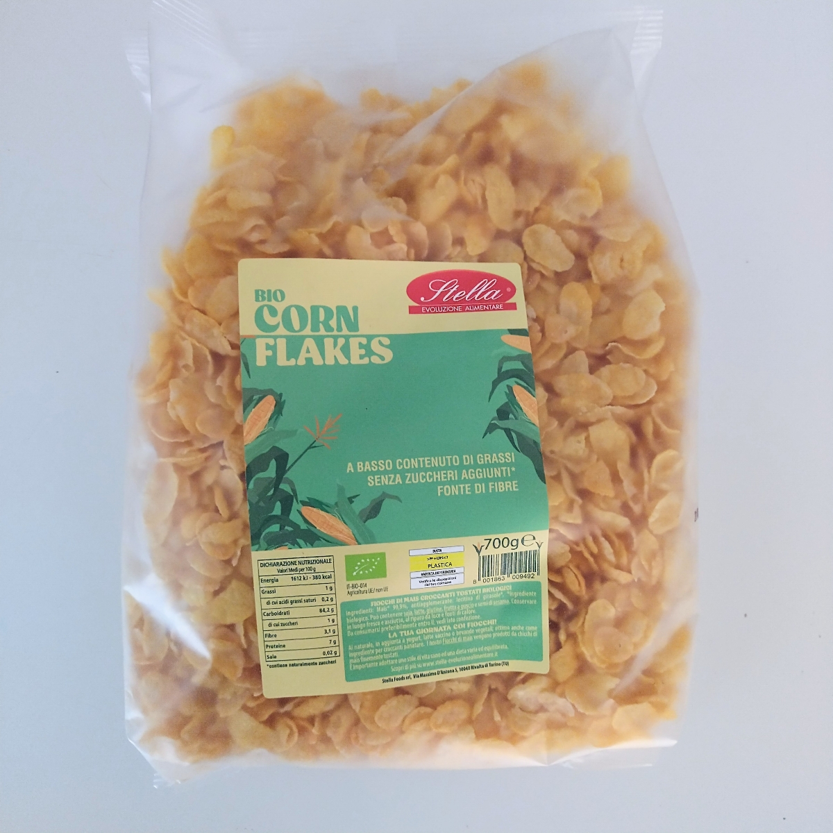 Bio Corn Flakes (700gr.) from Stella - Vegan Product Reviews & Ratings ...