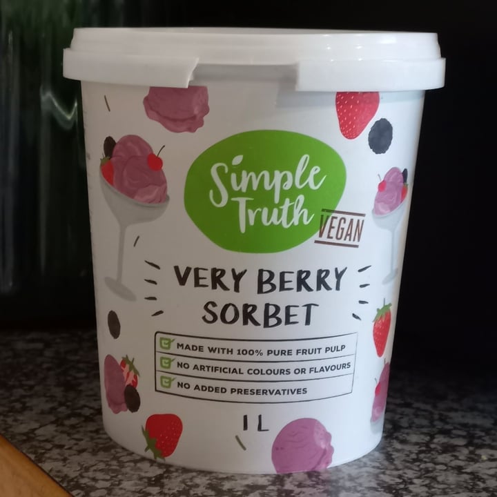Simple Truth Very Berry Sorbet Review | abillion