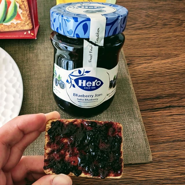 Blueberry Jam from Hero - Vegan Product Reviews & Ratings | abillion