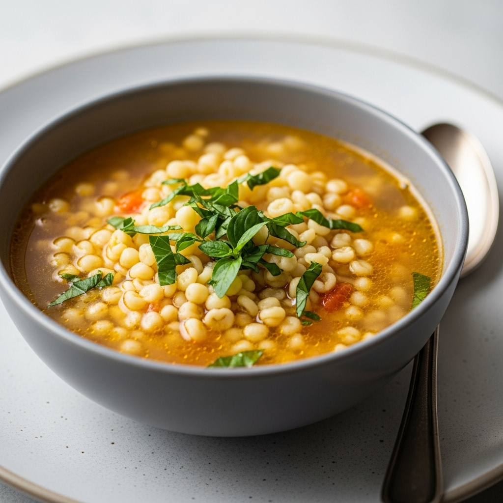 Easy Vegan Italian Pastina Soup (Star Pasta "Penicillin" Comfort Food ...