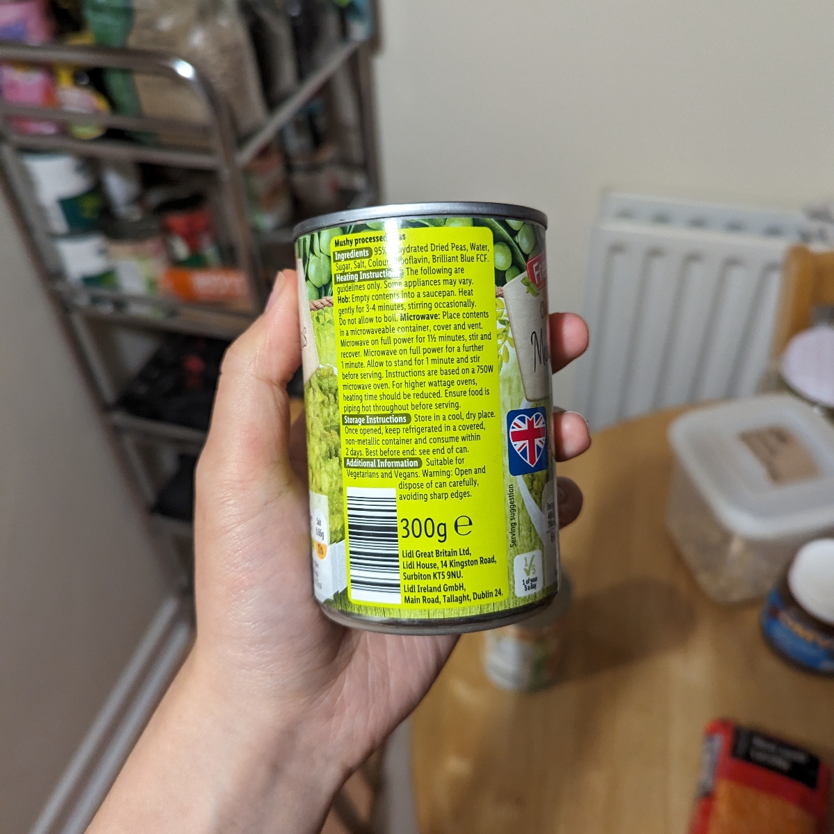 Chip Shop Style Mushy Peas from Freshona - Vegan Product Reviews ...