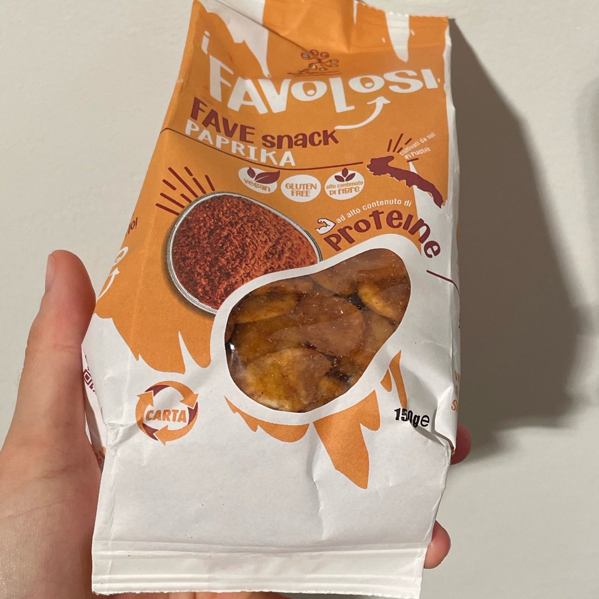 fave alla paprika from I favolosi - Vegan Product Reviews & Ratings ...