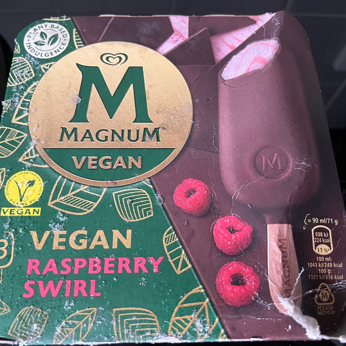 Vegan Raspberry Swirl from Magnum - Vegan Product Reviews & Ratings ...
