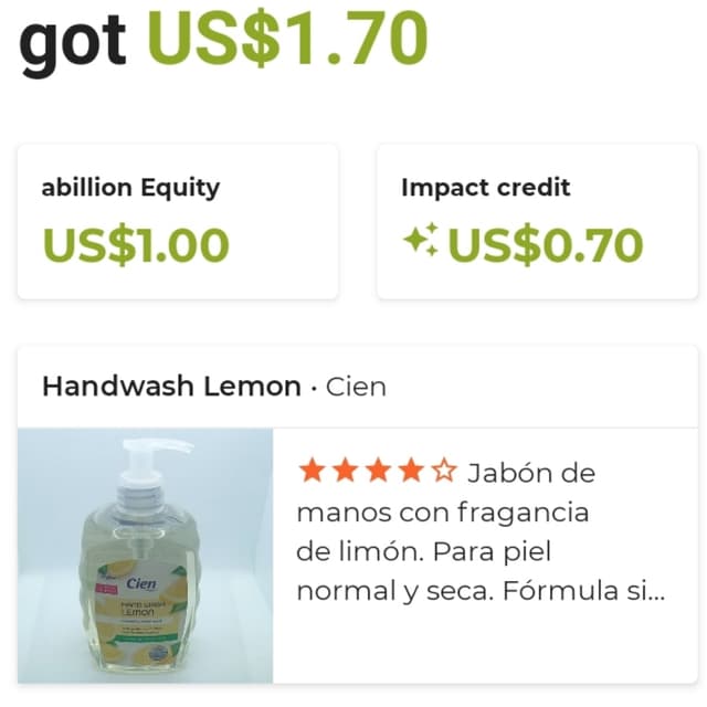 Hand Wash Lemon at Cien - Review by @animalsvoices | abillion