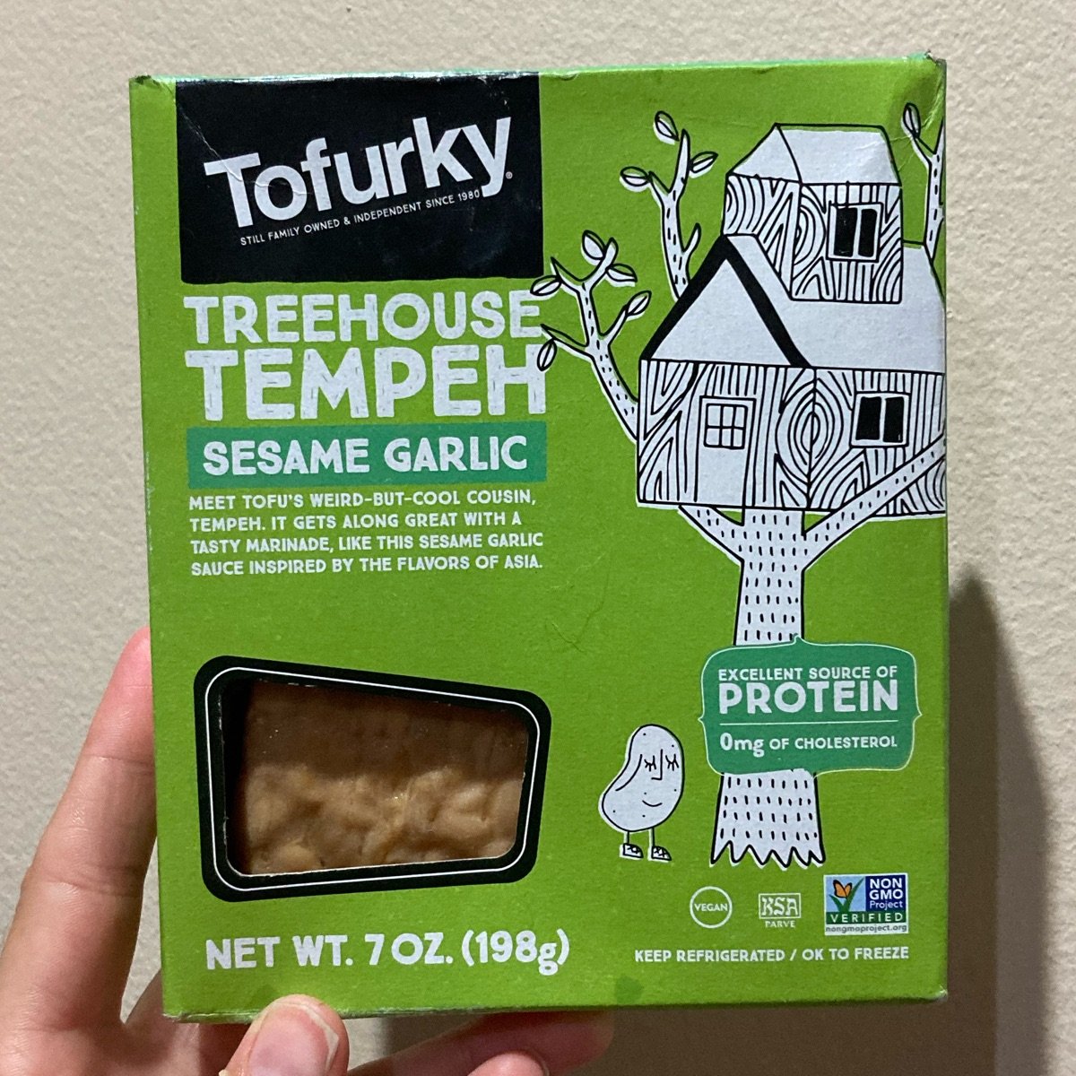 Treehouse tempeh sesame garlic at Tofurky - Review by @irevetcr | abillion