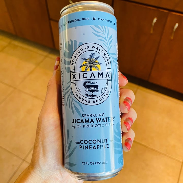 Xicama Sparkling Jicama Water Coconut Pineapple Review | abillion