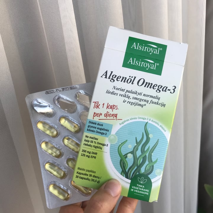 Alsiroyal Algenol Omega-3 Review | abillion