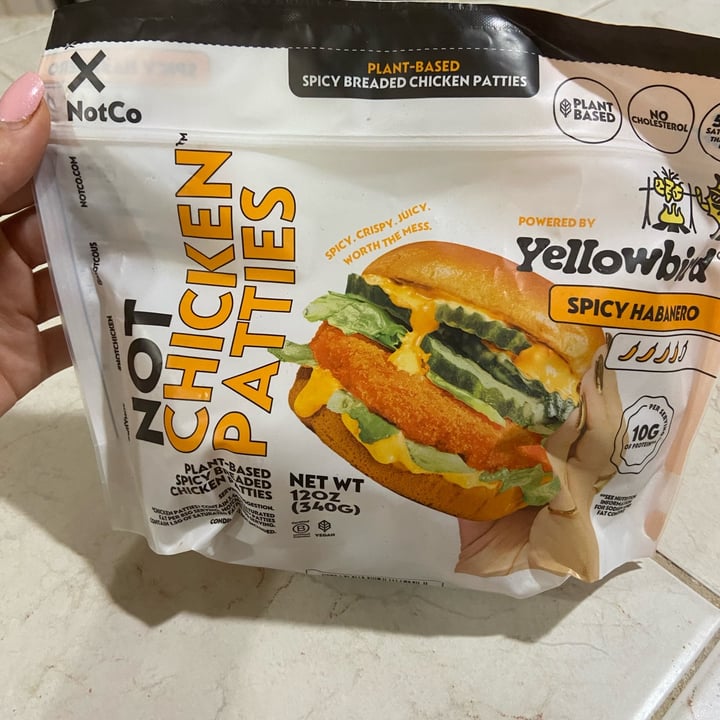 NotCo Not Chicken Patties Spicy Habanero Review | abillion
