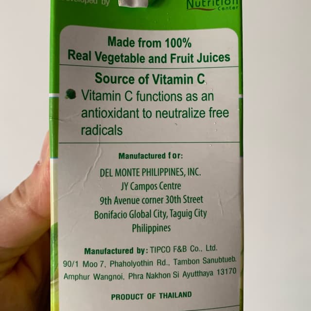 Del Monte Tipco Broccoli & Mixed Fruit Juice Reviews | abillion
