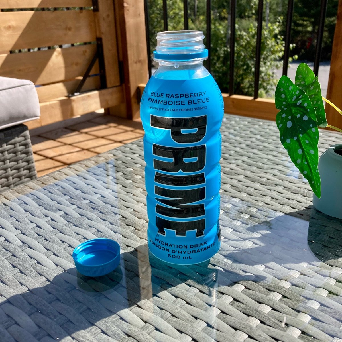 Blue raspberry hydration drink from Prime - Vegan Product Reviews ...