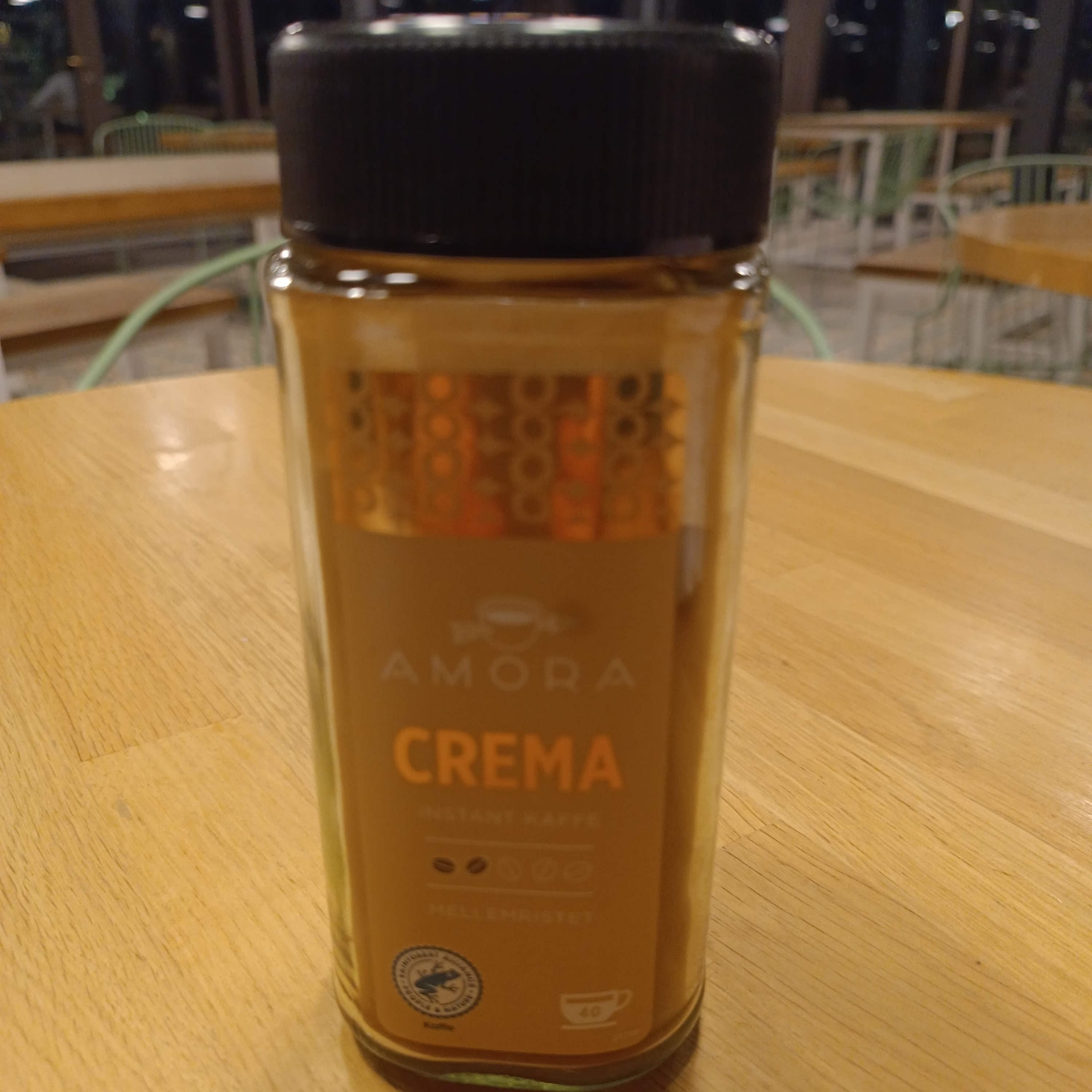 Crema instant kaffe from Amora - Vegan Product Reviews & Ratings | abillion