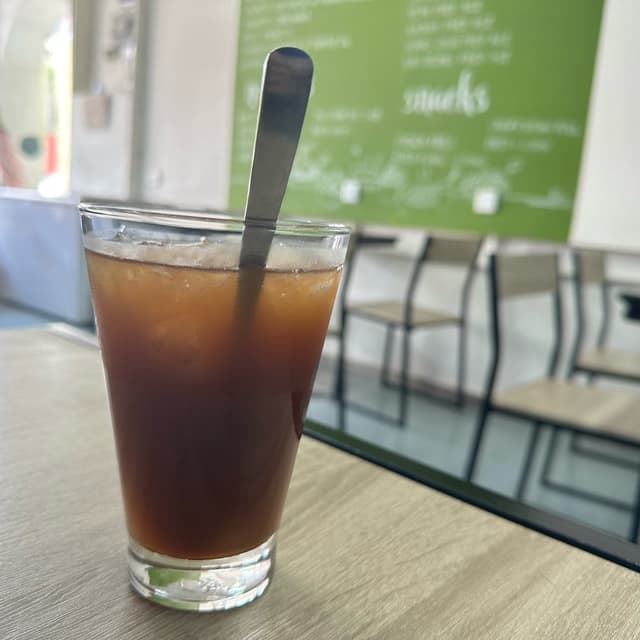 Nutmeg Juice at Pam'sVegetarian, George Town - Vegan Dish Reviews ...