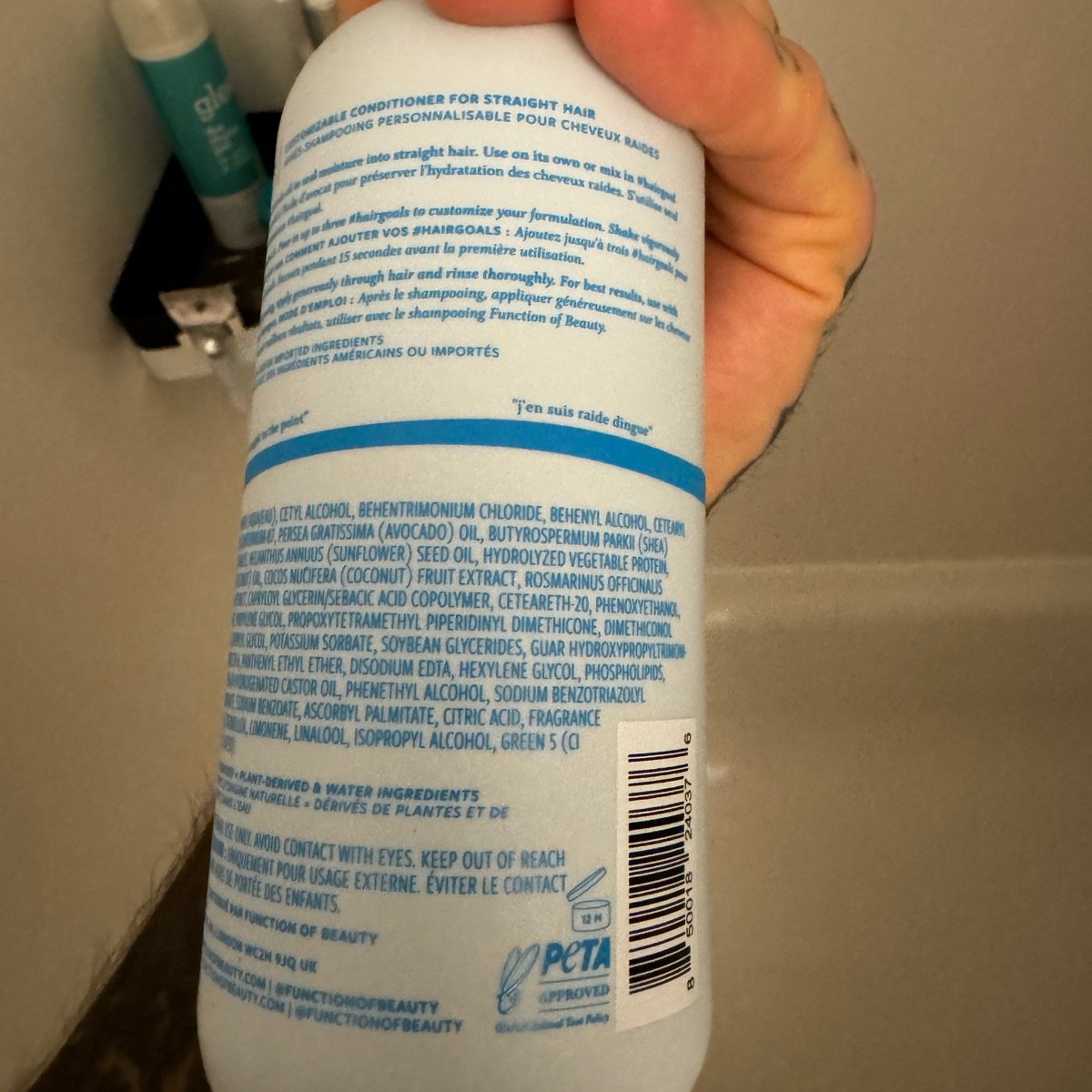 Conditioner - Straight Hair from Function of Beauty - Vegan Product ...