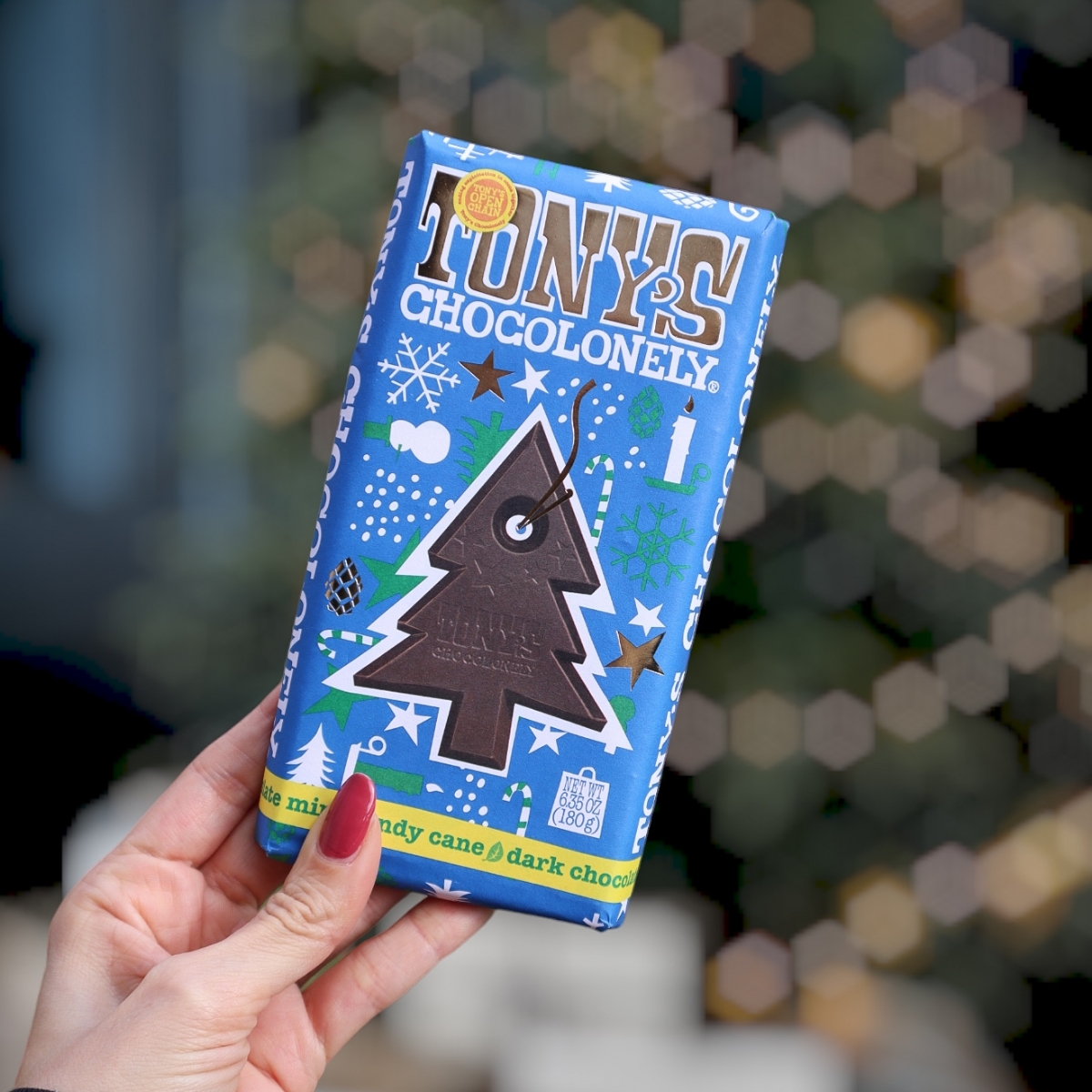 Mint Candy Cane from Tony’s Chocolonely - Vegan Product Reviews ...