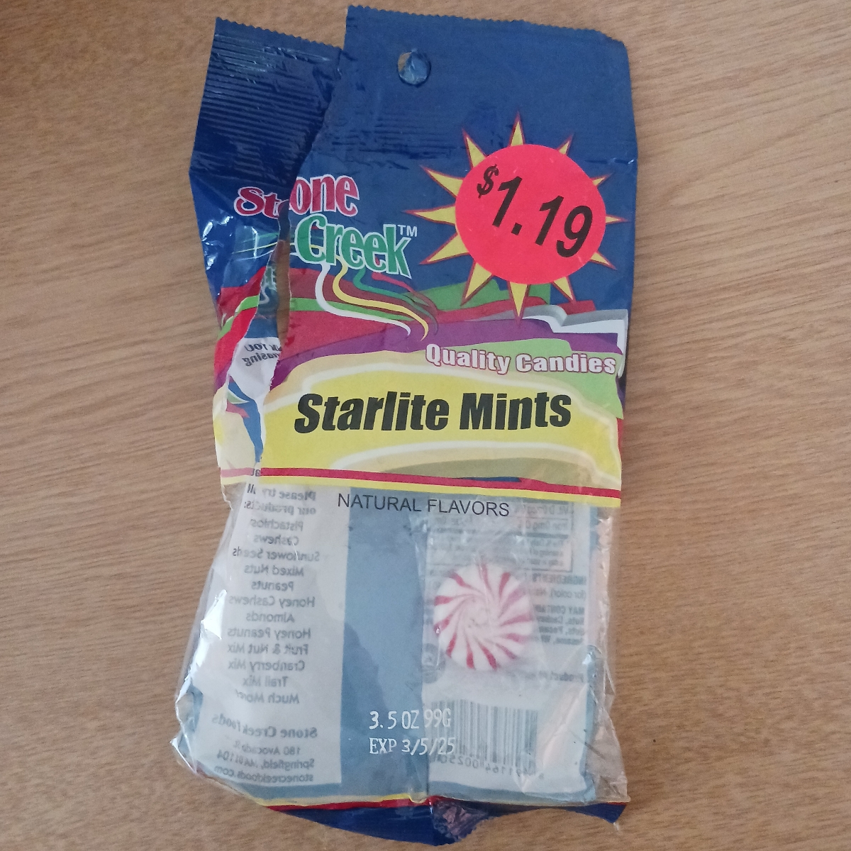 Starlite Mints from Stone Creek - Vegan Product Reviews & Ratings ...