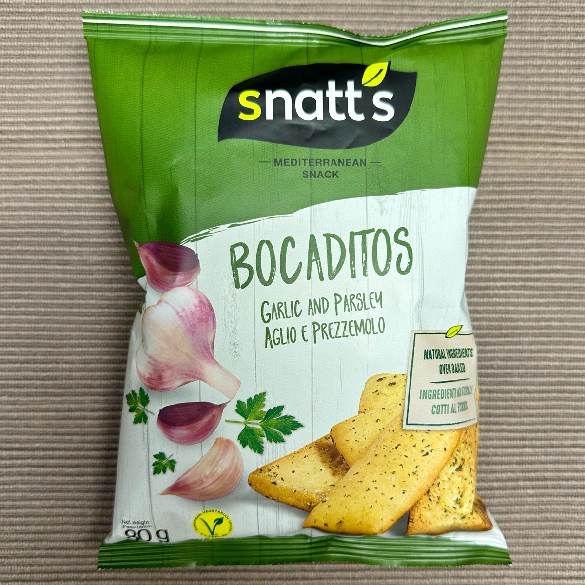 Garlic and parsley from snatt’s - Vegan Product Reviews & Ratings ...
