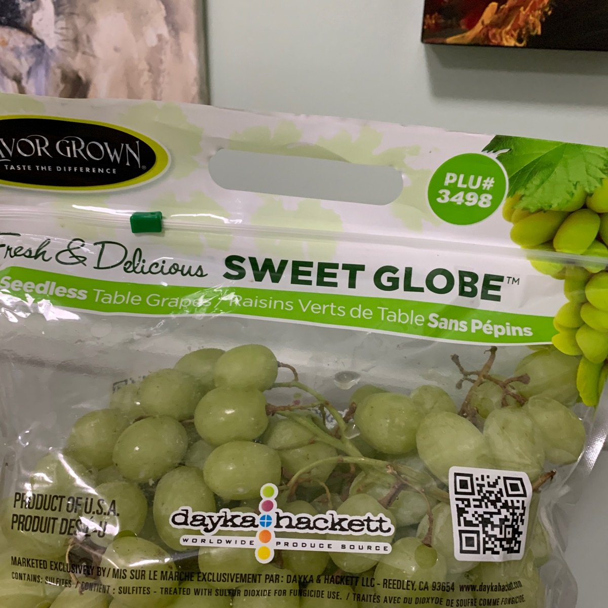 Sweet Globe Green Seedless Grapes from Dayka Hackett - Vegan Product ...