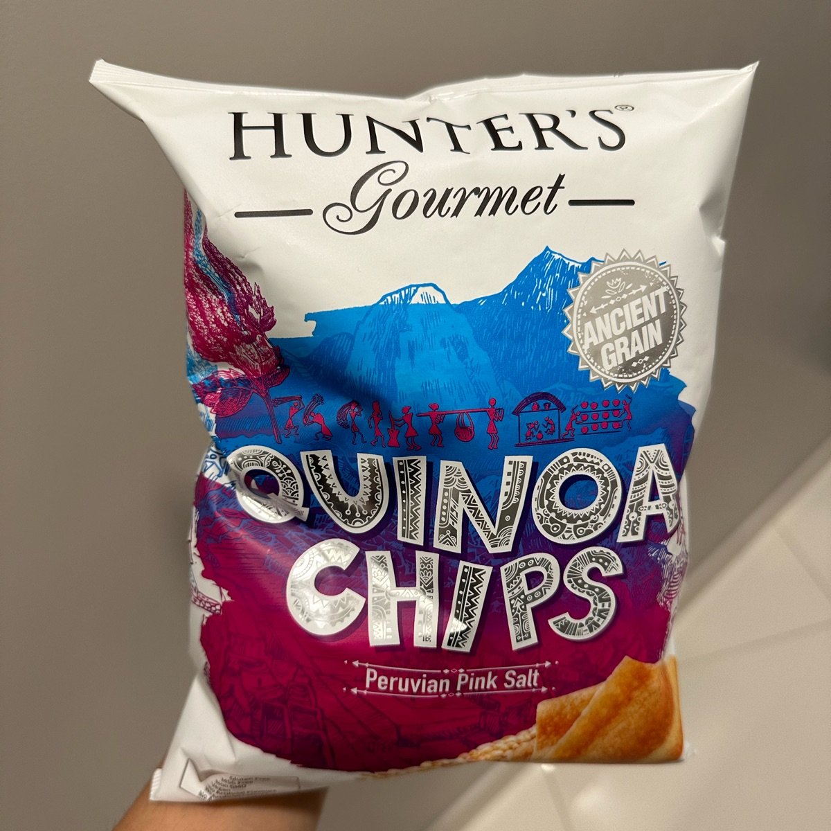 Quinoa Chips: Peruvian Pink Salt from Hunter's gourmet - Vegan Product ...