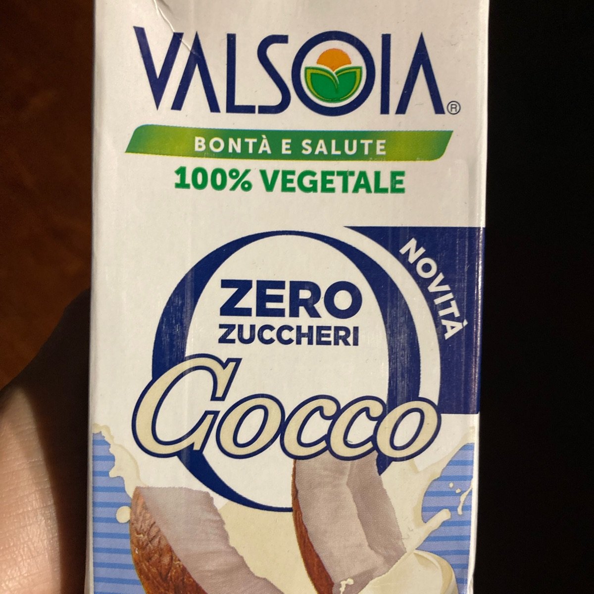 bevanda vegetale al cocco zero zuccheri from Valsoia - Vegan Product ...