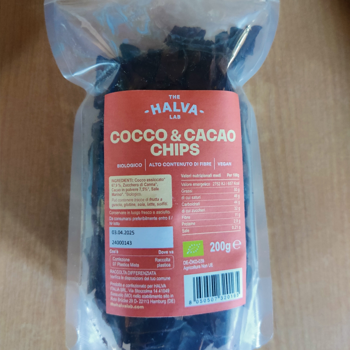 Cocco & Cacao Chips from The Halva Lab - Vegan Product Reviews ...