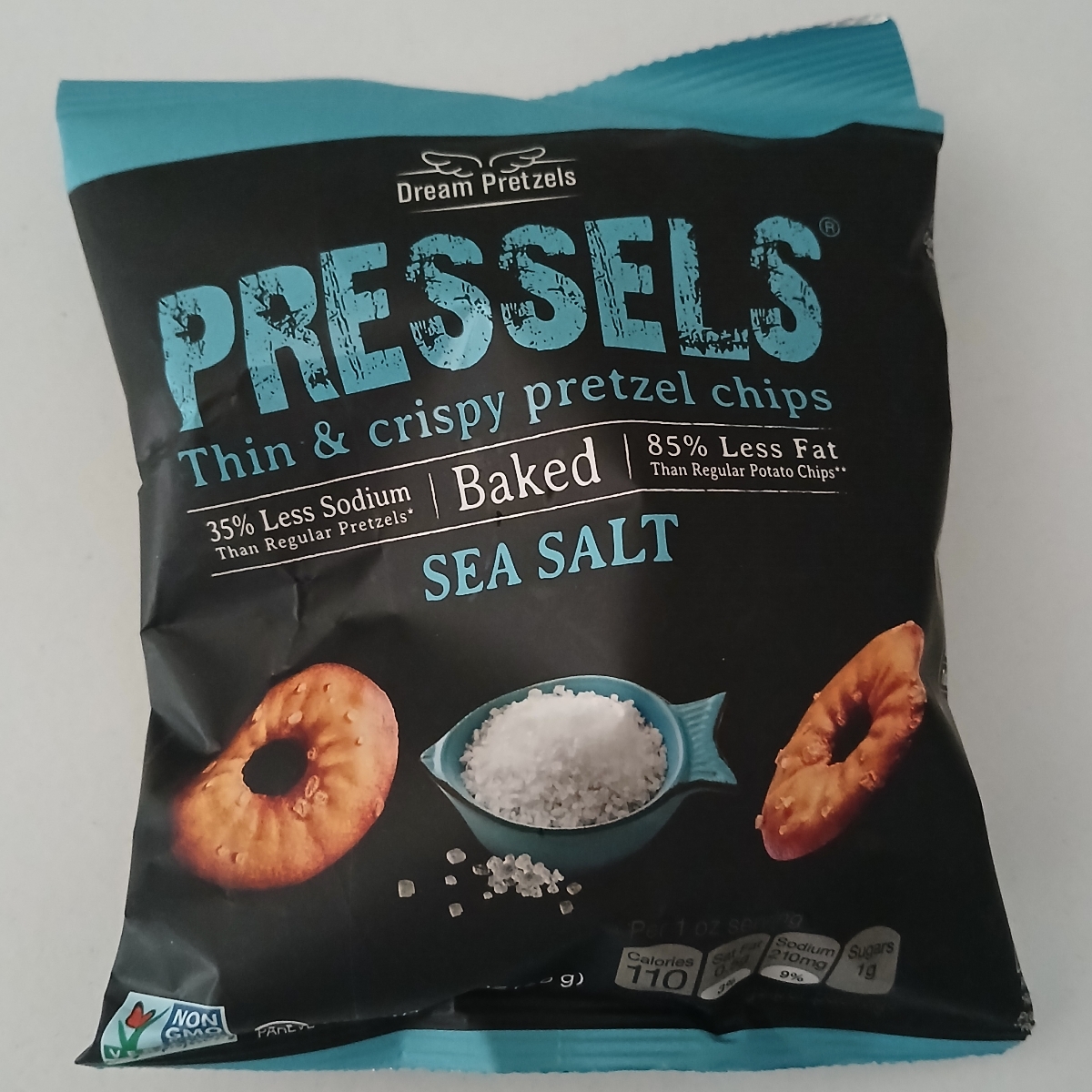 Thin & Crispy Preztel Chips-- baked SEA SALT from Pressels - Vegan ...