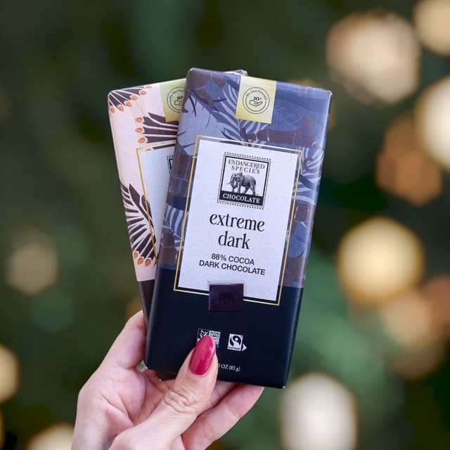 extreme dark from Endangered Species Chocolate - Vegan Product Reviews ...