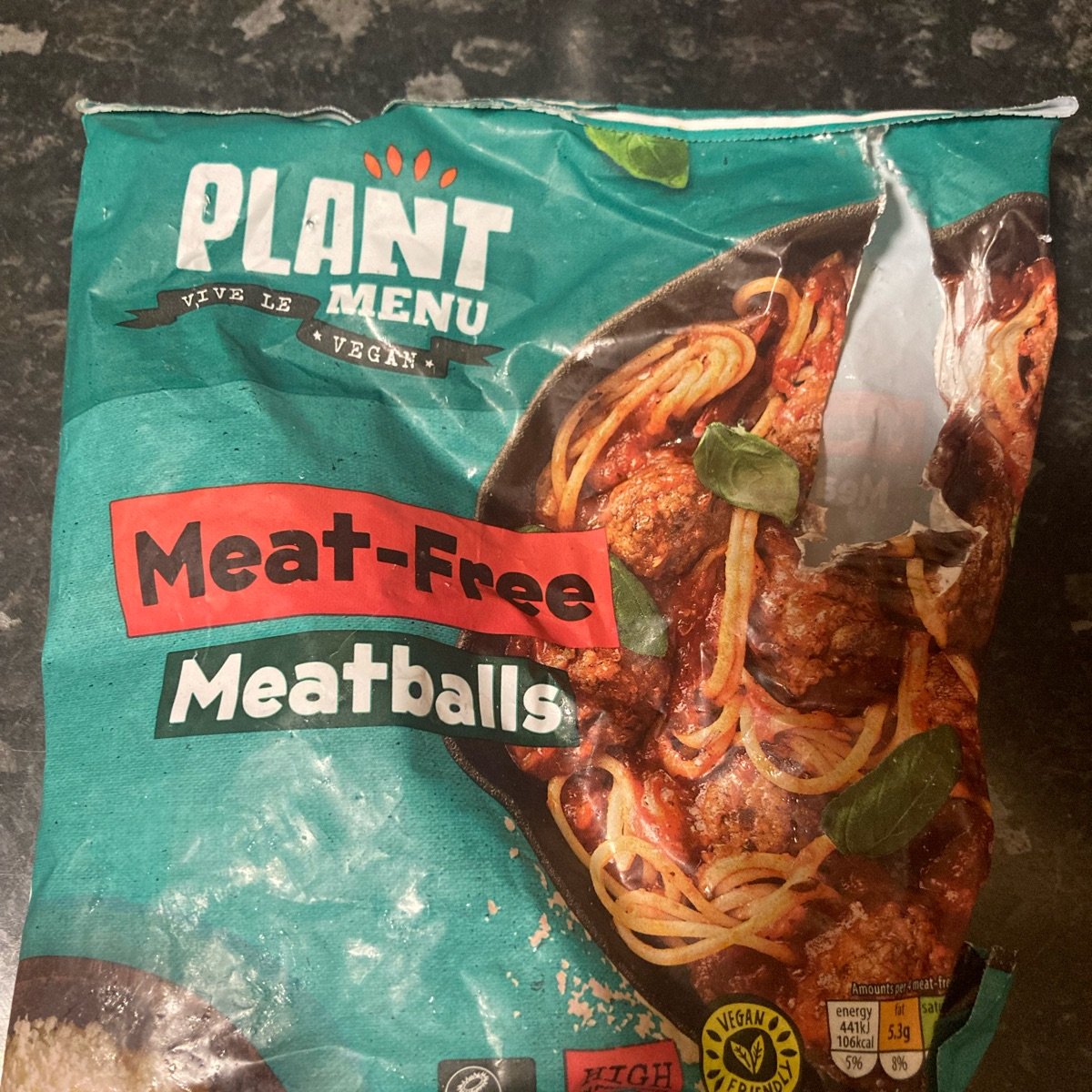 meat free meatballs from Plant Menu - Vegan Product Reviews & Ratings ...