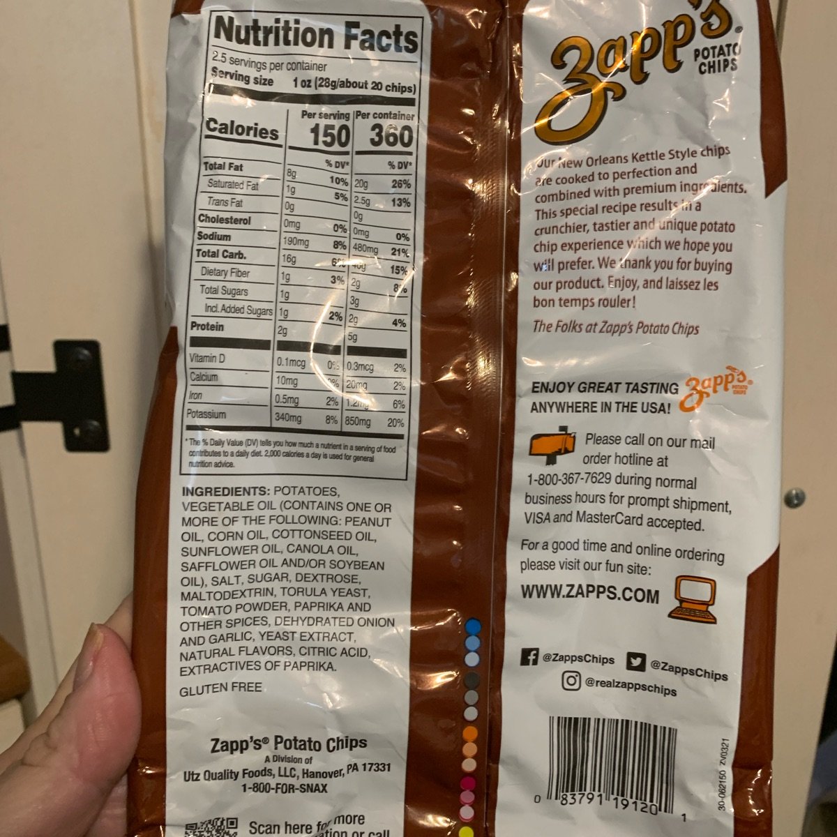 Mesquite Bar-B-Que from Zapp's - Vegan Product Reviews & Ratings | abillion