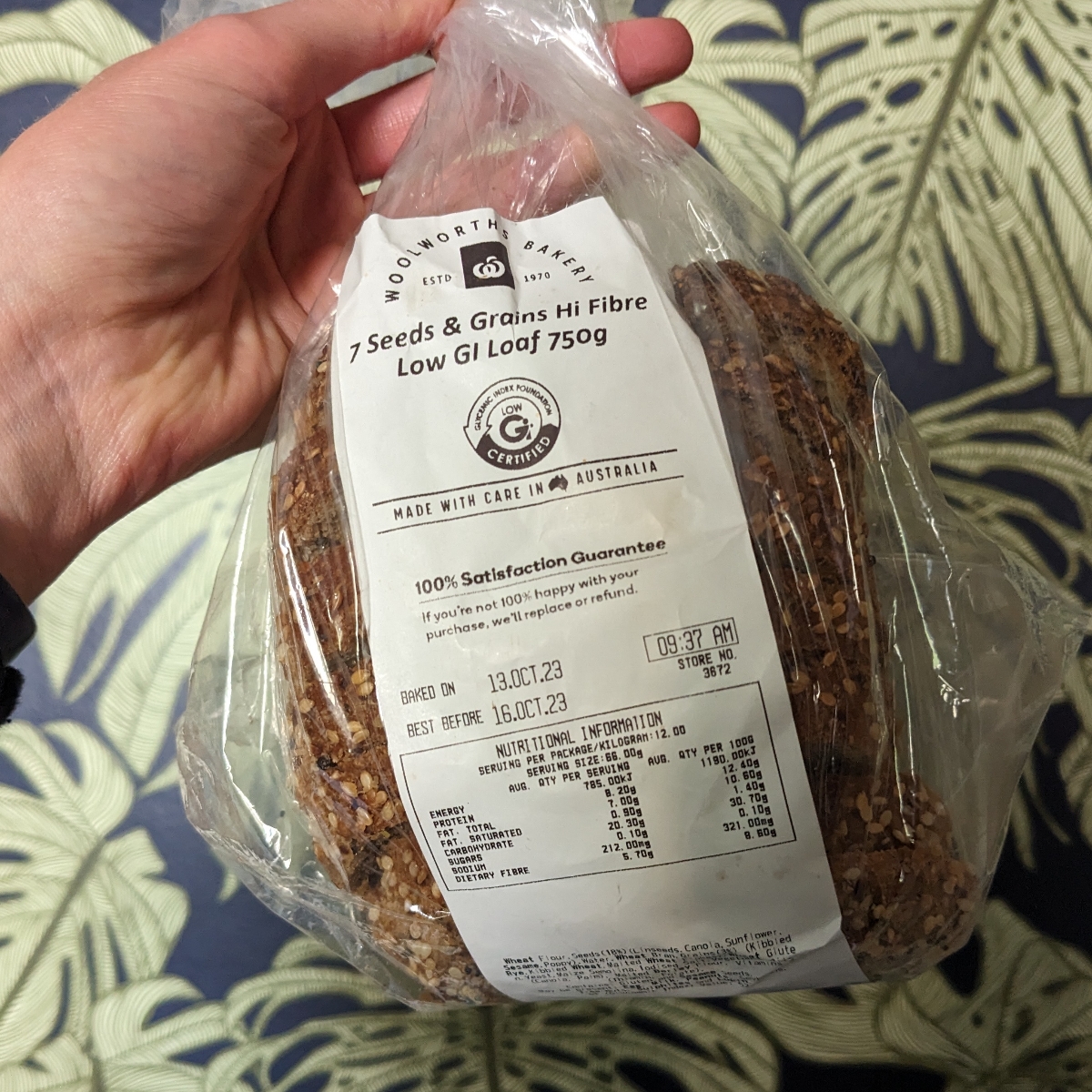 7 Seeds & Grains Hi Fibre Low GI Loaf at Woolworths - Review by ...