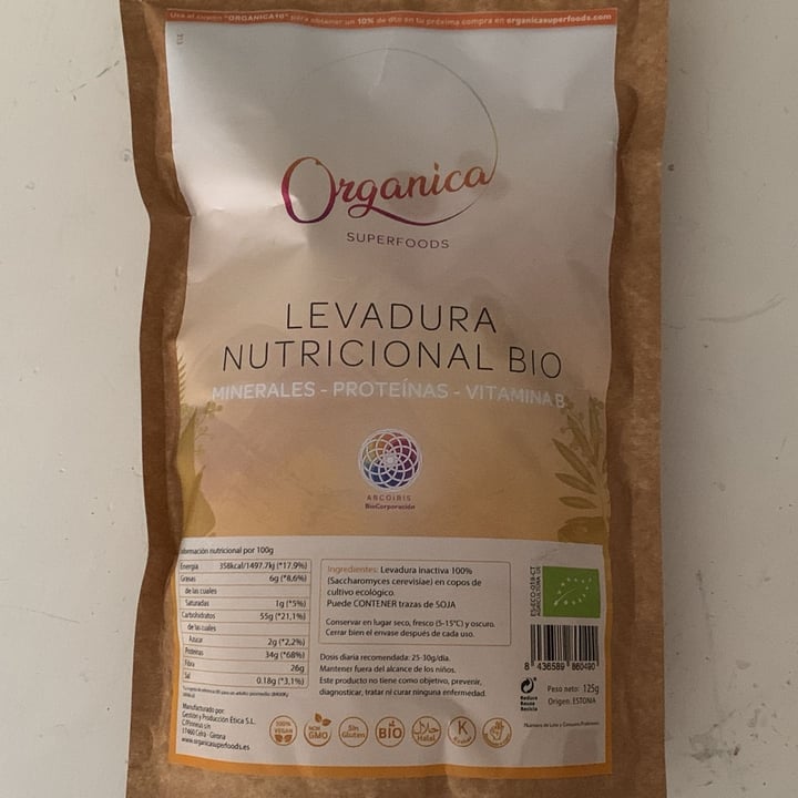 Organica Superfoods Levadura nutricional Review | abillion