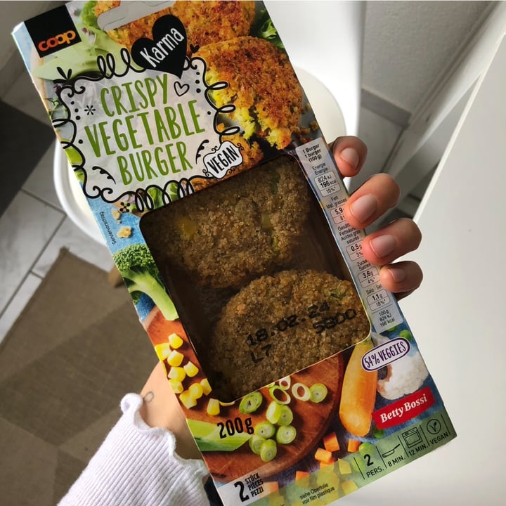 Coop Karma Crispy vegetable burger Review | abillion