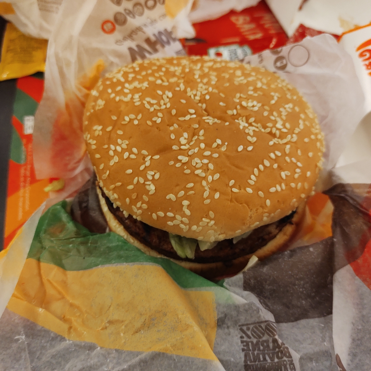 Whopper de Plantas at Burger King - Shopping Serramar, Caraguatatuba ...