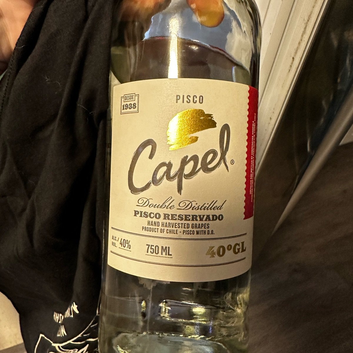 Double Distilled Pisco Reservado from Capel - Vegan Product Reviews ...