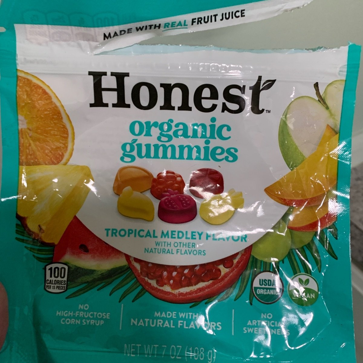 Honest - Organic Gummies Tropical Medley Flavors Review | abillion