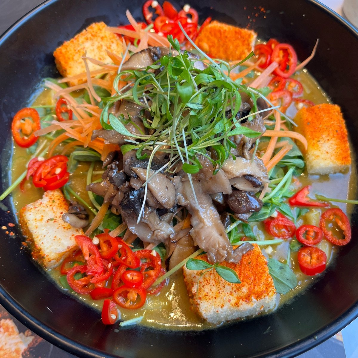 Kare buroso ramen at Wagamama, Glasgow - Vegan Dish Reviews & Ratings ...