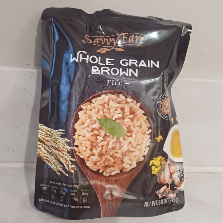 Savvy Fare Brown Rice Review | abillion