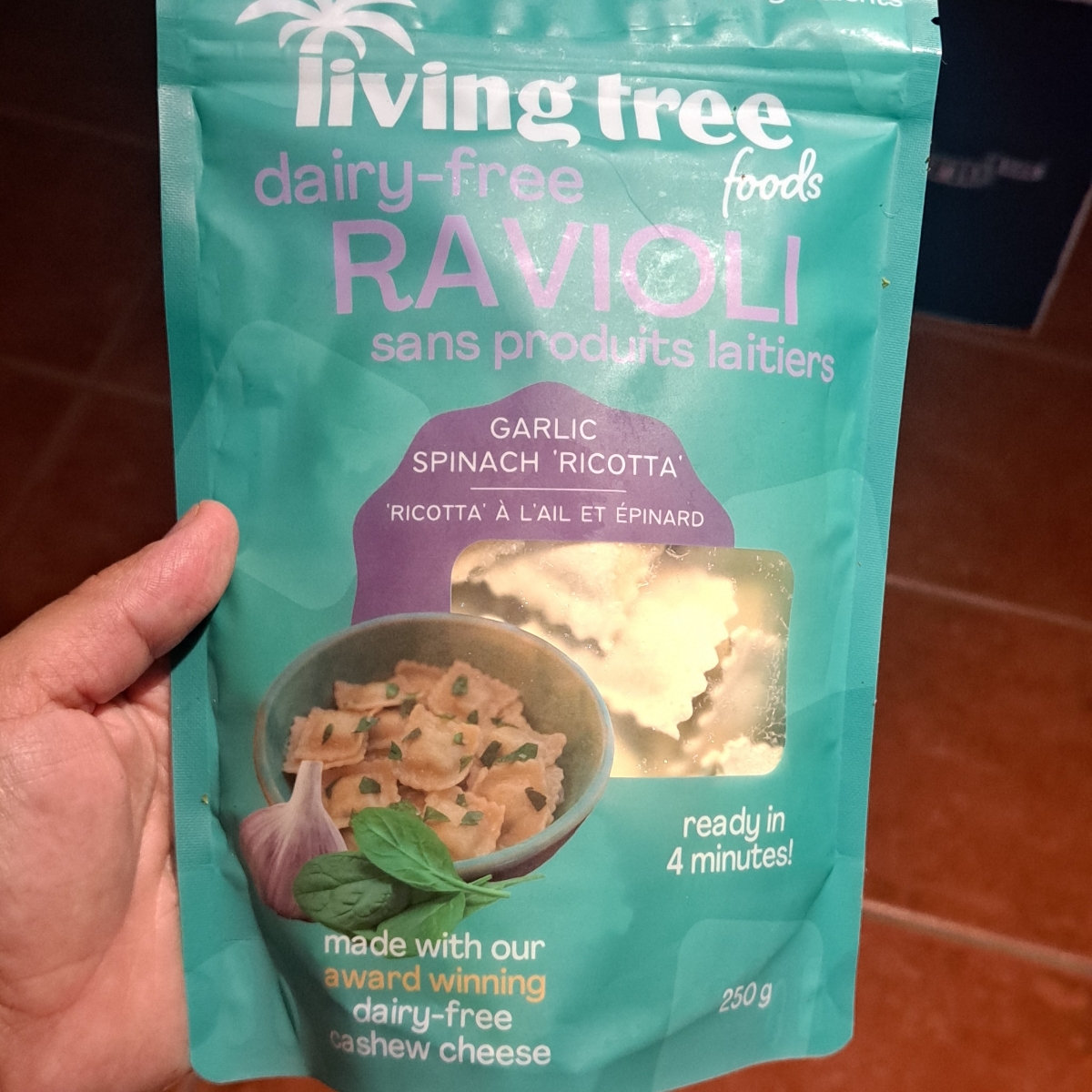 Garlic Spinach Ricotta from Living Tree Foods - Vegan Product Reviews ...