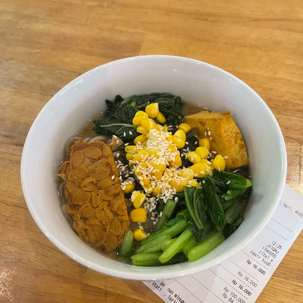 Miso Ramen at KooD - PT. Sanur Sayur Mayur - Review by @iloveveggies ...
