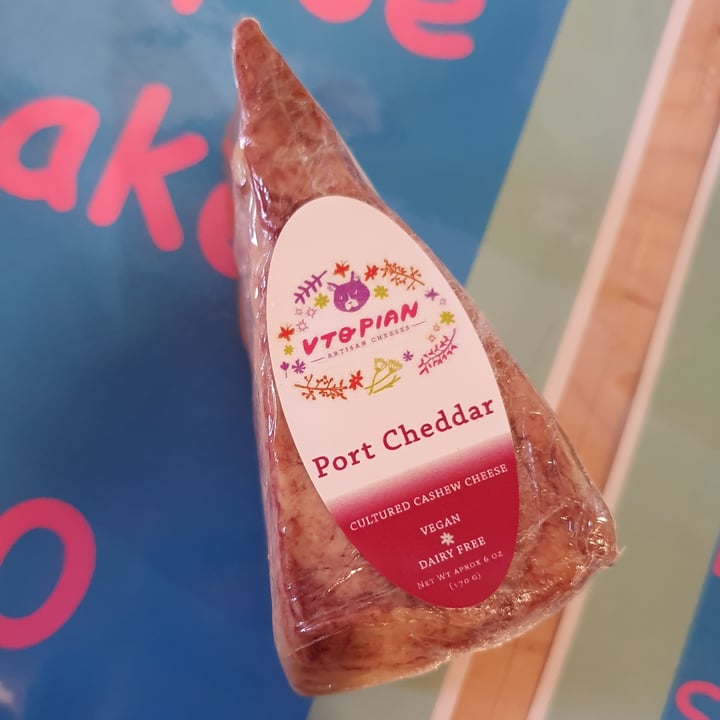Vtopian Artisan Cheeses Port Cheddar Review | abillion