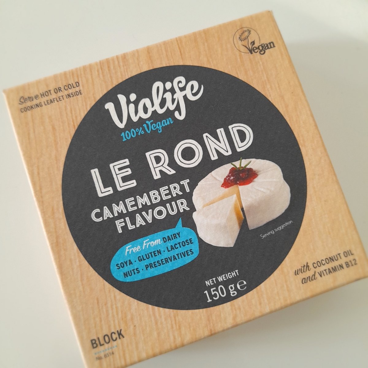 Violife - Le Rond Camembert flavour Review | abillion