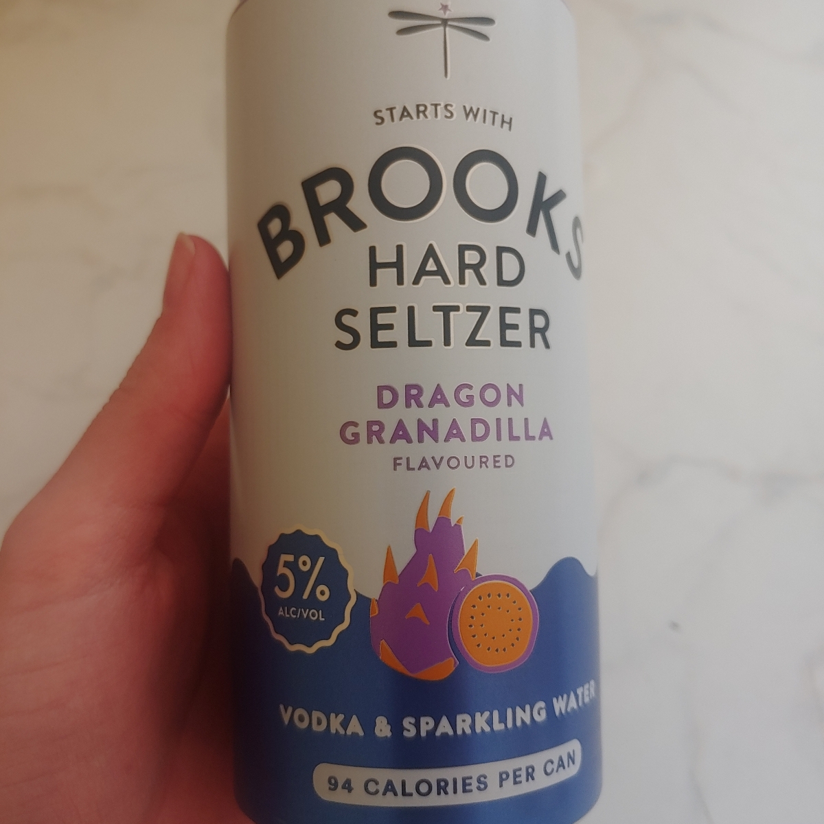 Hard Seltzer Dragon & Granadilla from Brooks - Vegan Product Reviews ...