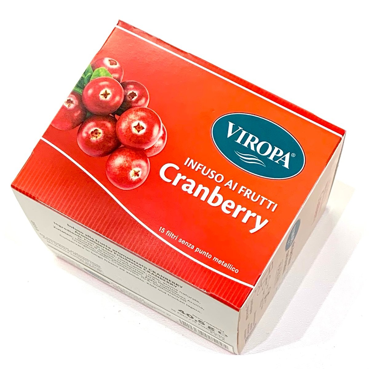 Infuso Ai Frutti Cranberry from Viropa - Vegan Product Reviews ...