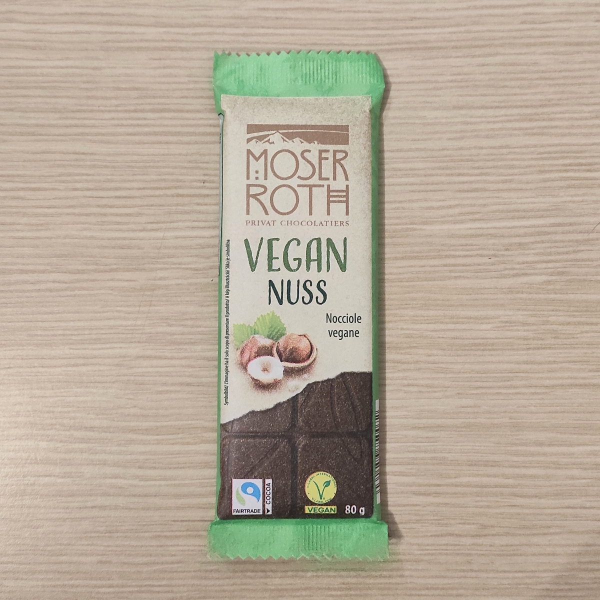 Vegan Nuss from Moser Roth - Vegan Product Reviews & Ratings | abillion